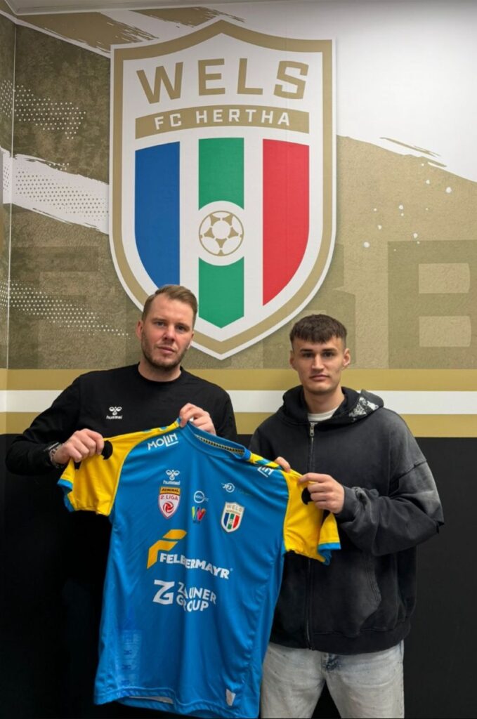 FC HOGO Hertha Wels verstärkt Offensive mit Marek Svec - FC Hertha Wels